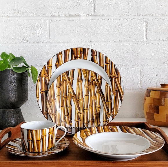 Vintage | Dining | Vintage Place Setting 5 Piece Sakura Dinnerware Set ...